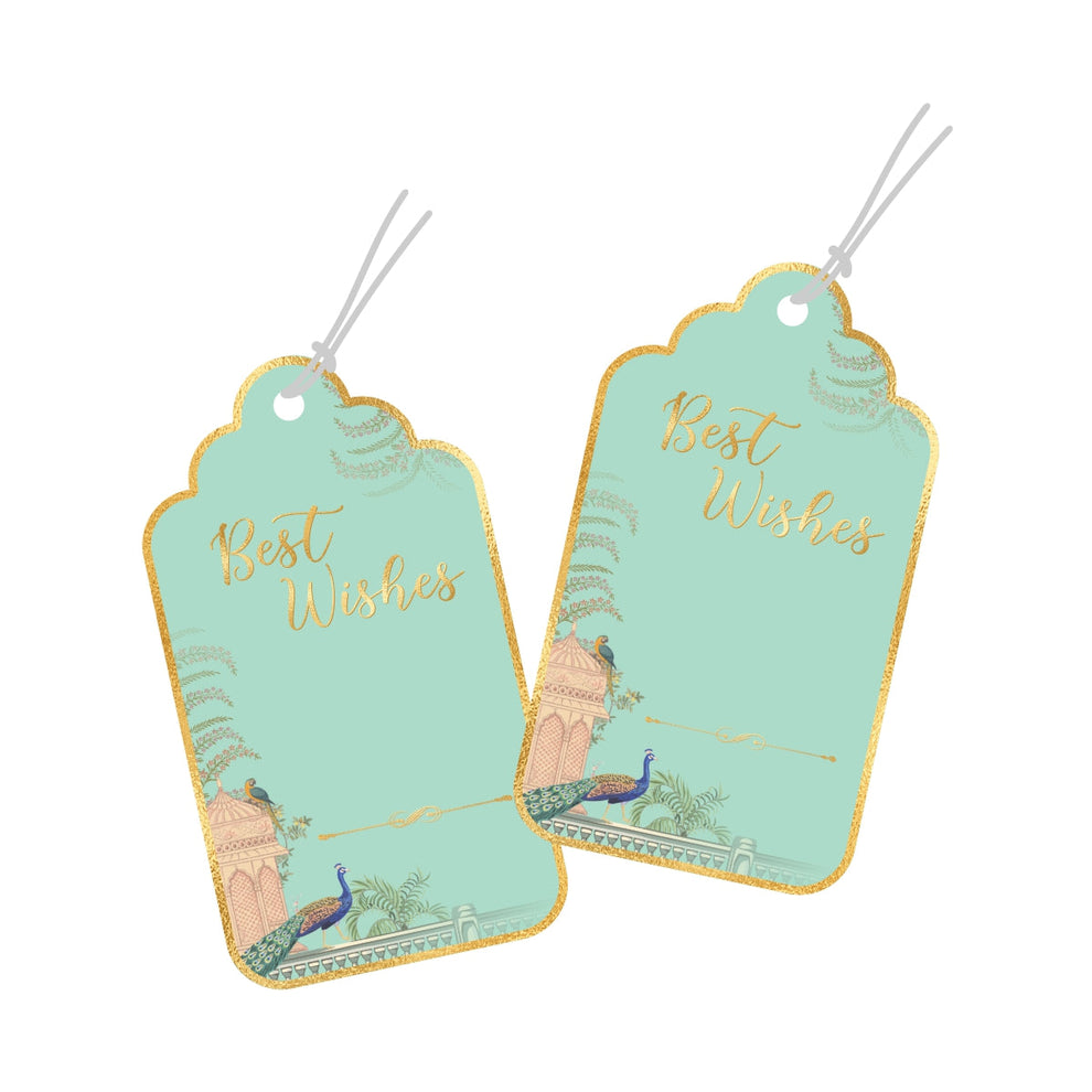 Best Wishes Tags for Gifts and Celebrations in Golden Foil. Shop ...