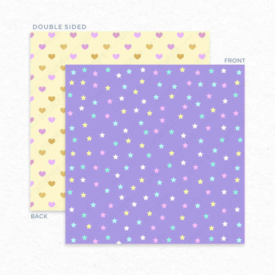 Pattern Paper Sheets for Craft, Scrapbook & Decoration