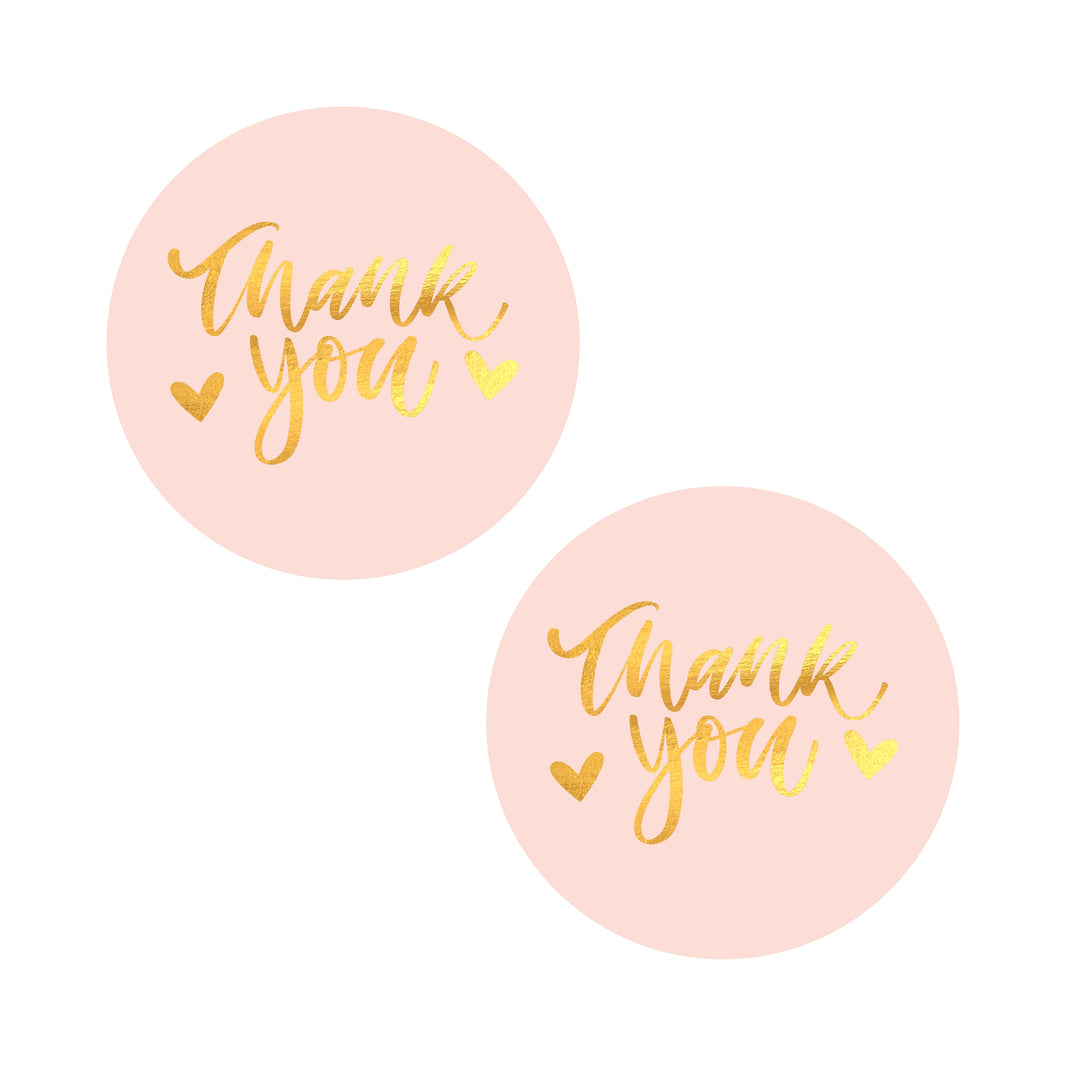Thank You Stickers for Packaging, Business & Gifting | Sticker Rolls