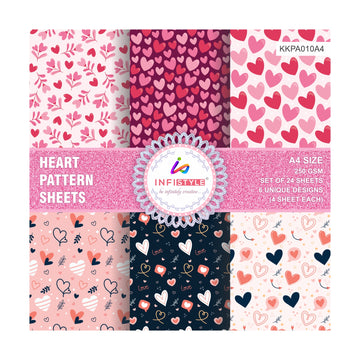 Pattern Paper Sheets for Craft, Scrapbook & Decoration